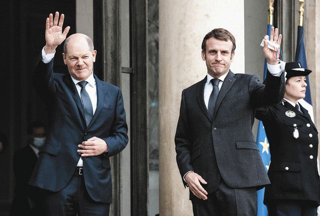 ドイツのショルツ新首相がフランスEU訪問 親欧姿勢をアピール東京新聞デジタル