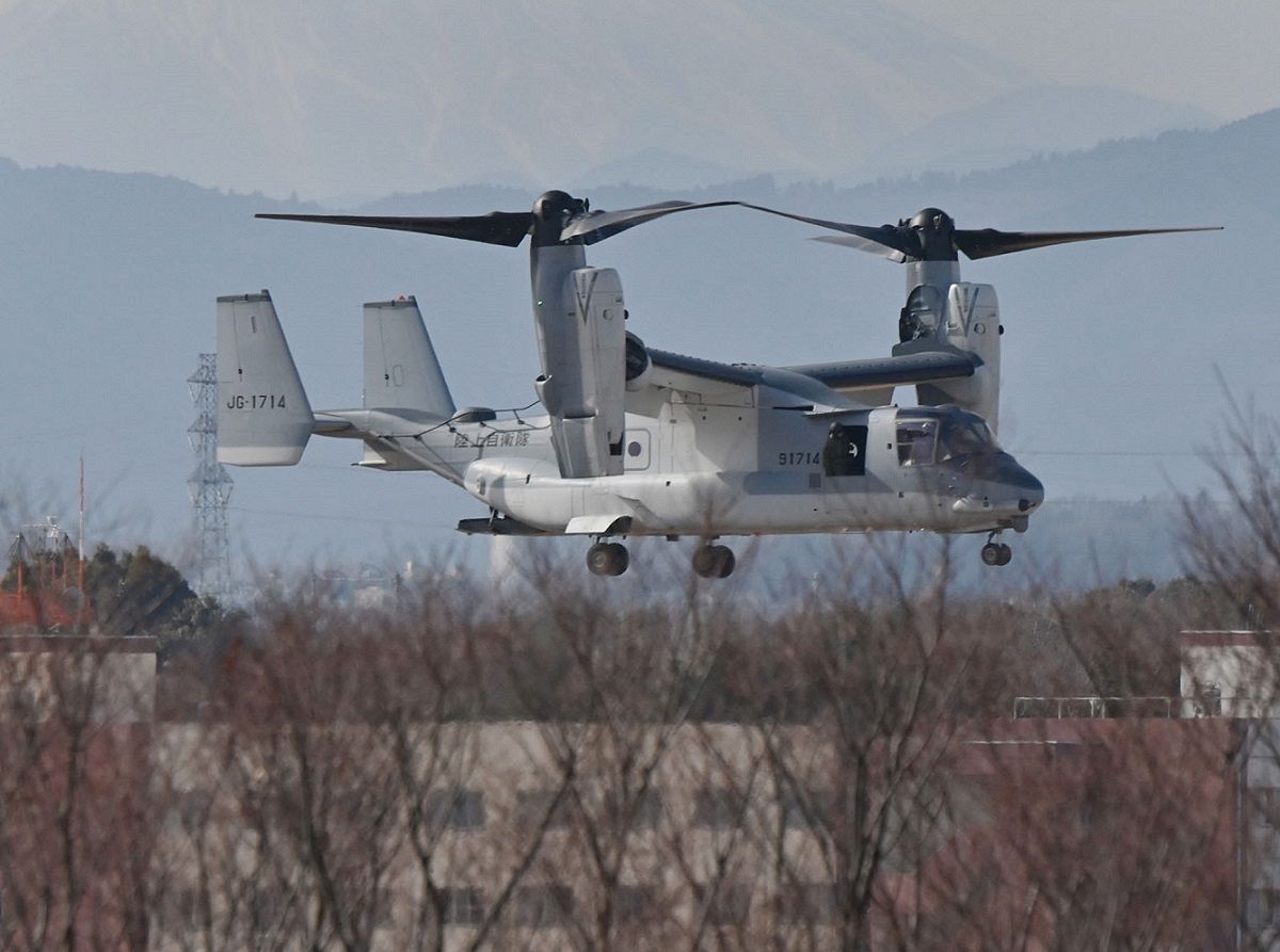 オスプレイ、陸自が飛行見合わせ 米国事故原因発表受け 木更津：東京新聞デジタル