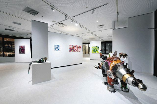 ＜行ってみたら＞注目作家の最新作が集合 Bunkamuraギャラリー、ヒカリエ移転：東京新聞 TOKYO Web