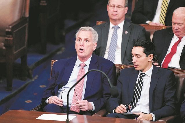 アメリカ下院議長選 100年ぶり再投票、決まらず4日に持ち越し 過去には133回の投票繰り返した例も:東京新聞デジタル