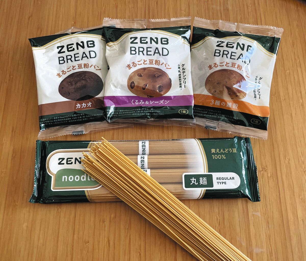 ＜買ってみたら＞「ZENB」ヌードルとブレッド 黄エンドウ豆を皮ごと：東京新聞デジタル