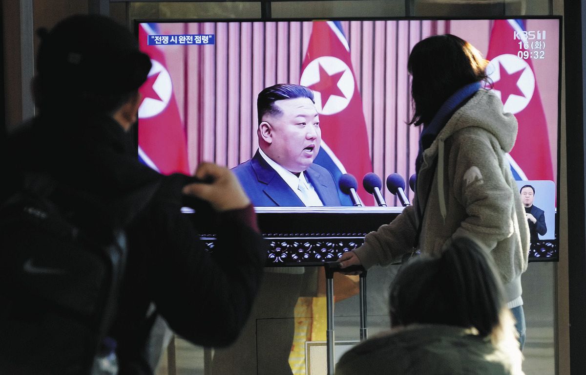 北朝鮮が核魚雷?実験か 水中兵器「重要実験」実施と国営メディア通じ談話 日米韓の合同訓練に対抗措置:東京新聞デジタル