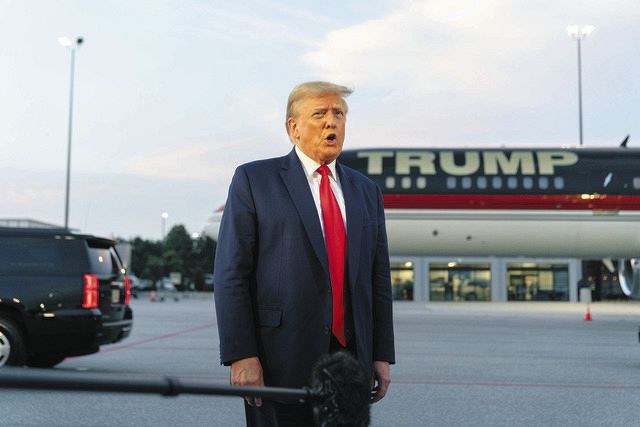 トランプ氏、6日の罪状認否は欠席へ 大統領選介入の件は書面で無罪主張:東京新聞デジタル