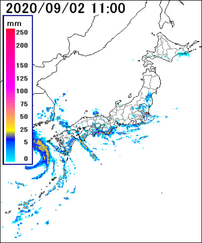 日本域の雨雲レーダー：東京新聞 TOKYO Web